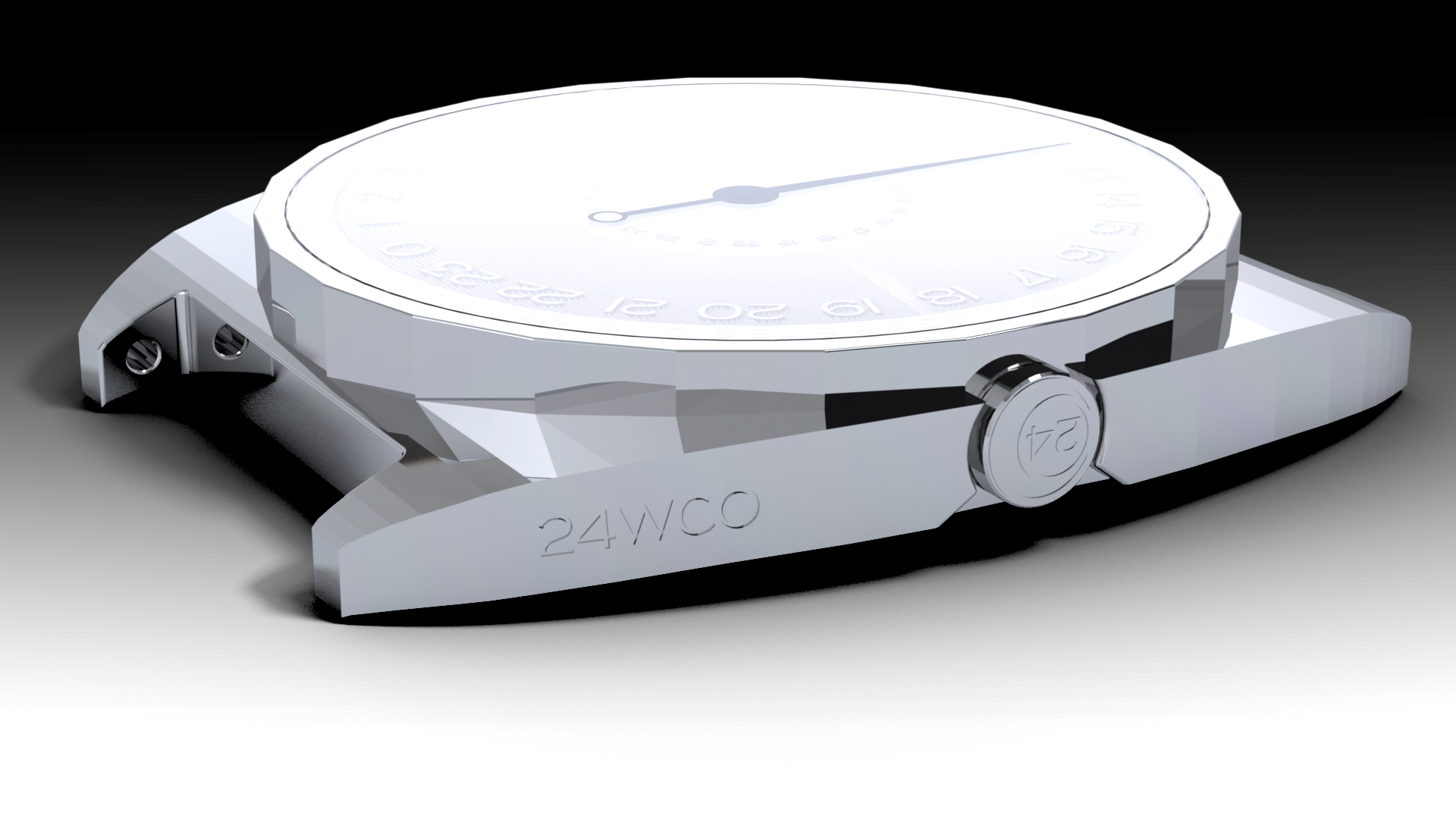 One handed 24 hour Wrist watch – McKinleyFieldman